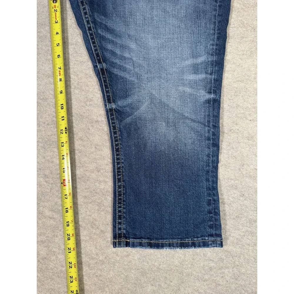 BKE | Jeans | Bke Gabby Capri Jeans Womens 32 Medium Wash Blue Relaxed ...